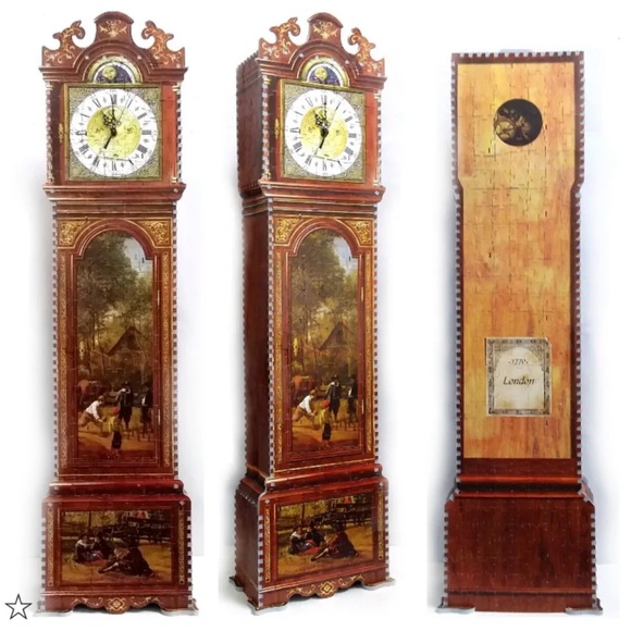 Puzz3D | Games | Puzz3d Puzzle Grandfather Clock 3ft Tall Milton ...